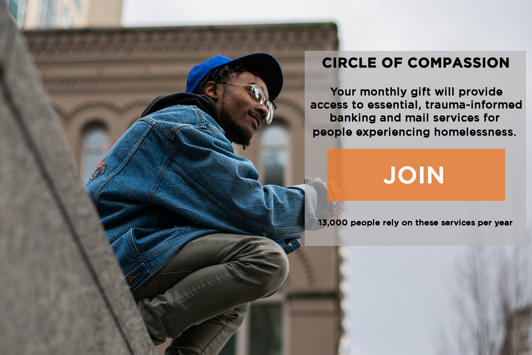 Monthly Giving Program: Circle of Compassion – Compass Housing Alliance