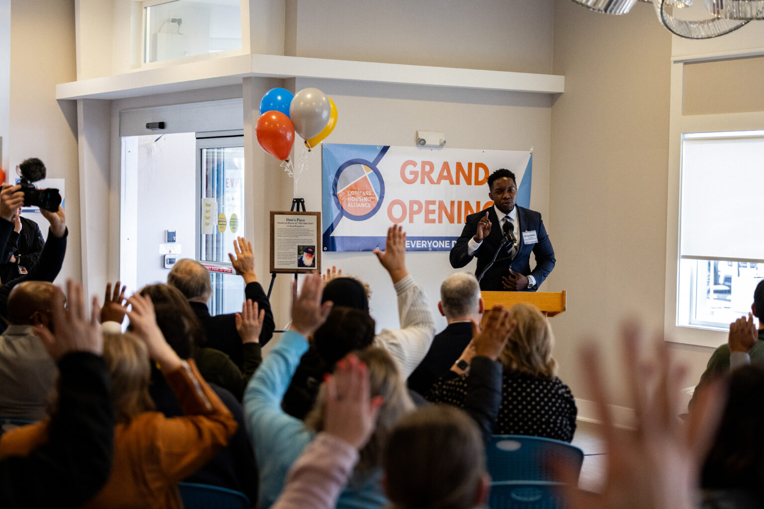 A sweet celebration: Don’s Place Grand Opening – Compass Housing Alliance